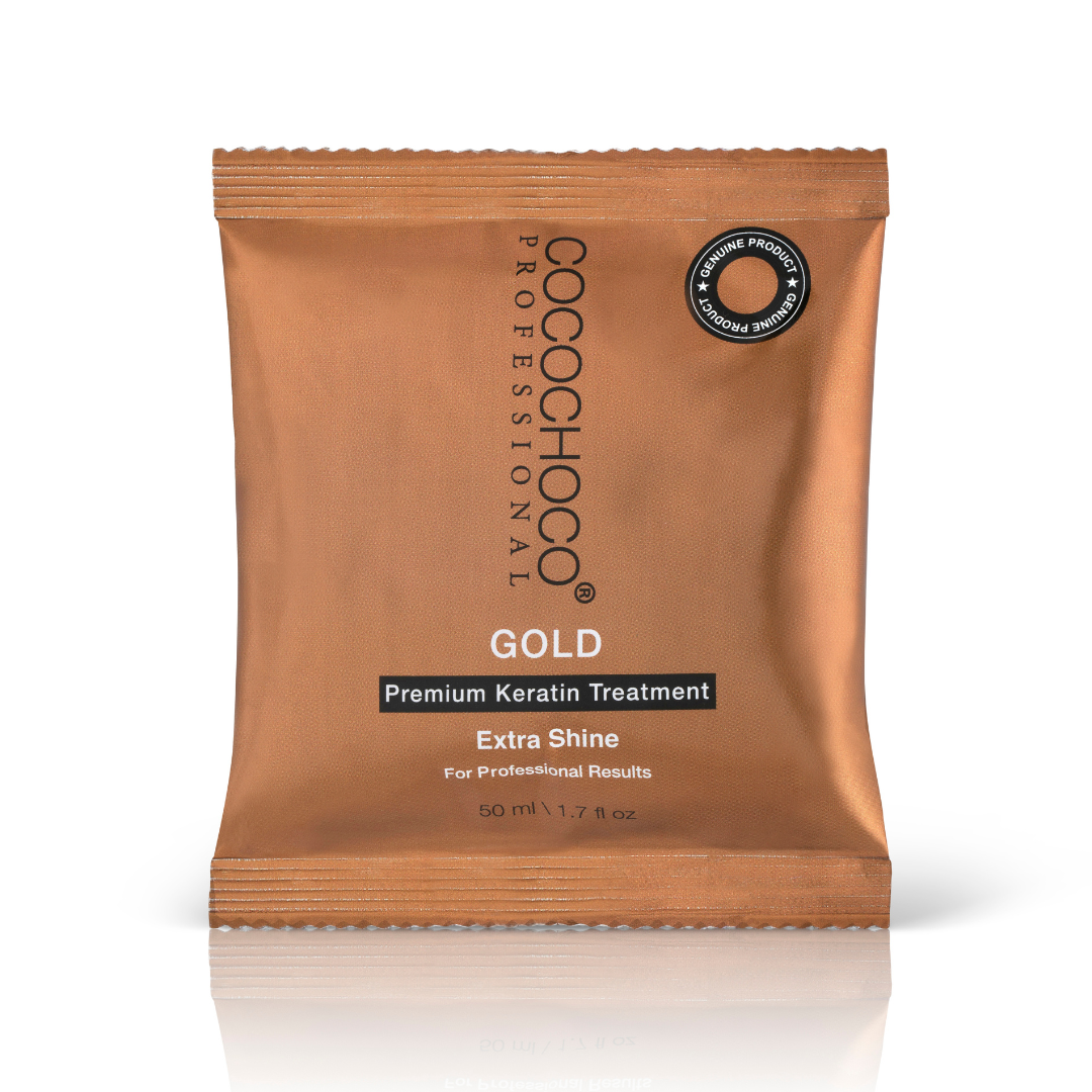 COCOCHOCO Gold Brazilian Keratin Treatment 50 ml + Clarifying Shampoo ...